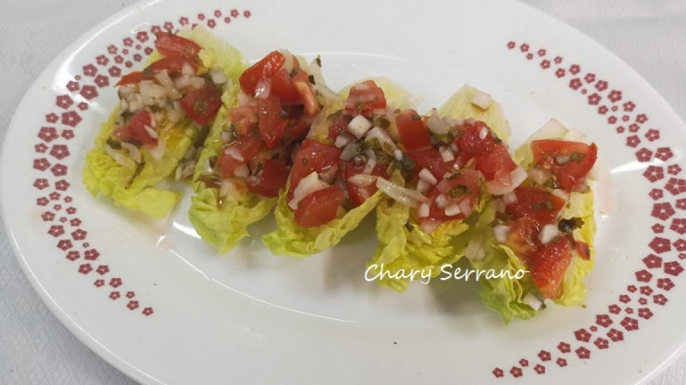 COGOLLOS CON PICO DE GALLO - Mi cocina y otras cosas - Chary Serrano