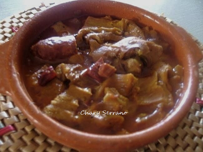 Guiso de callos y patas de ternera con morros de cerdo - Mi cocina y ...