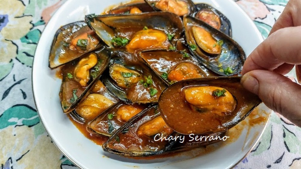 Mejillones en salsa picante - Mi cocina y otras cosas - Chary Serrano